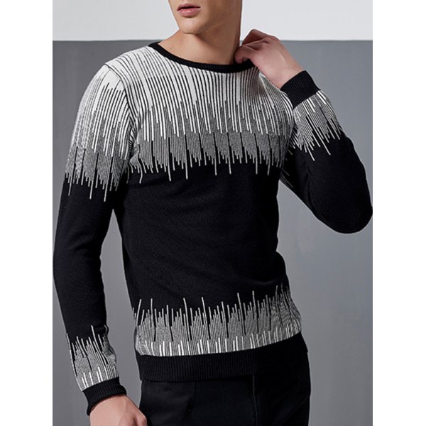Linellae Design Crew Neck Long Sleeve Sweater — Shop Yoga