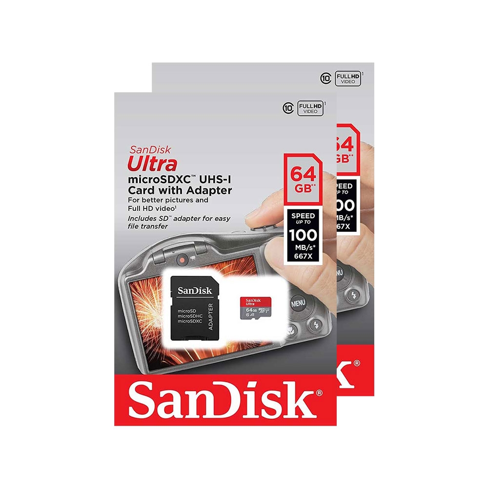 SanDisk Mobile Ultra Micro SD SDXC Memory Card UHS-1 A1 100MB/s with ...